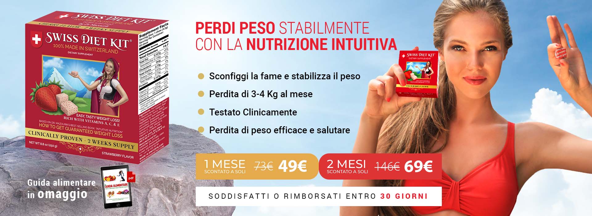 L'originale Swiss Diet Kit - perdi peso con la nutrizione intuitiva